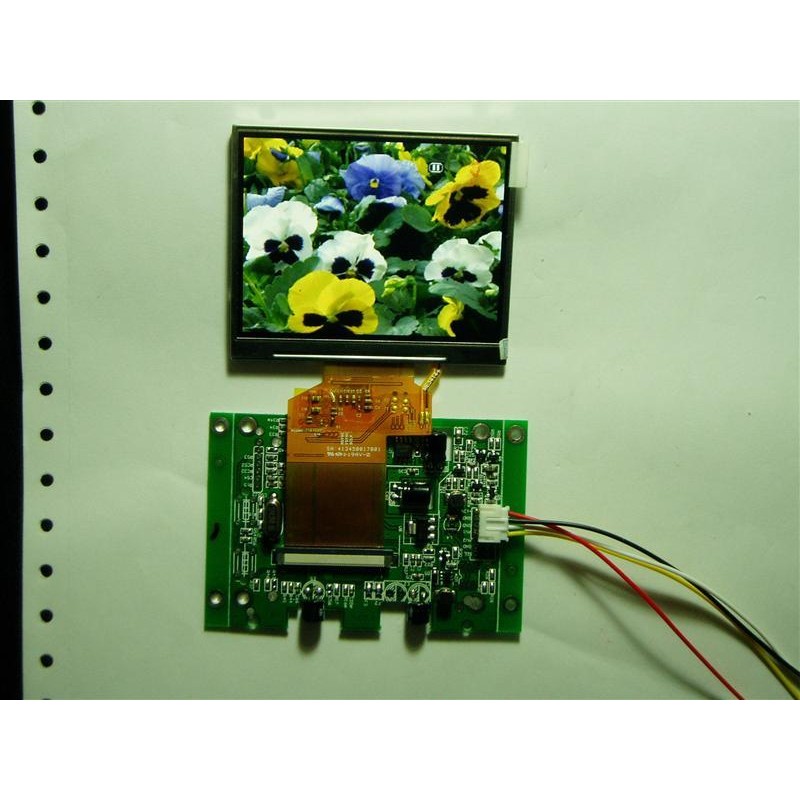 12cm LCD Screen Driver Module AV Driver Board LCD Screen Kit (Screen+AV ...