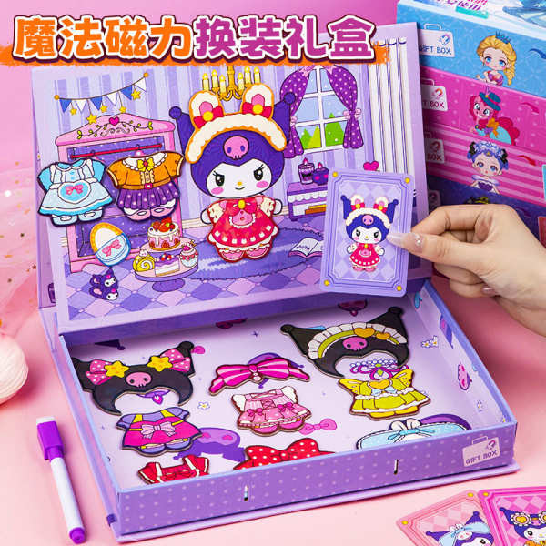 quiet book for toddler quiet book magnetic quiet book Sanrio Magnetic ...