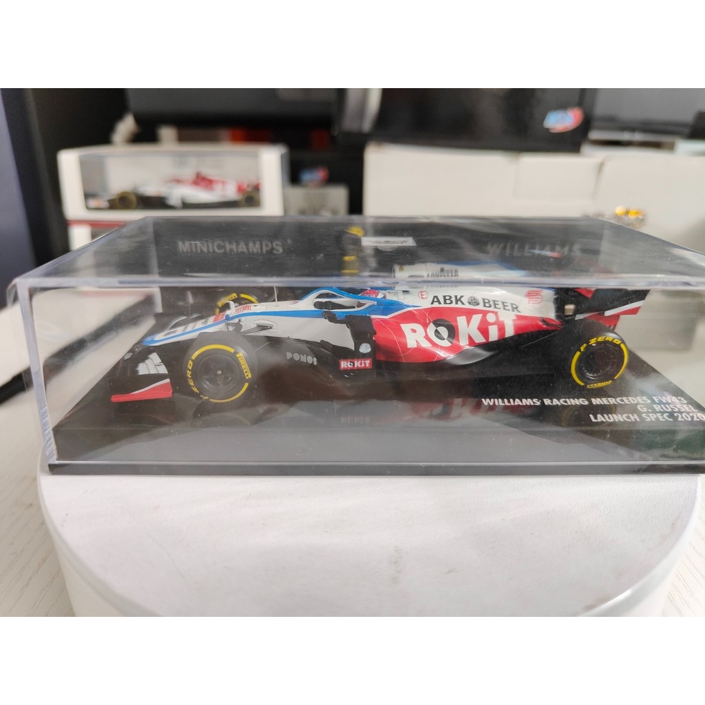 [Ready Stock] Russell Colgate Painting Williams Fleet fw43 Lunch Spec ...