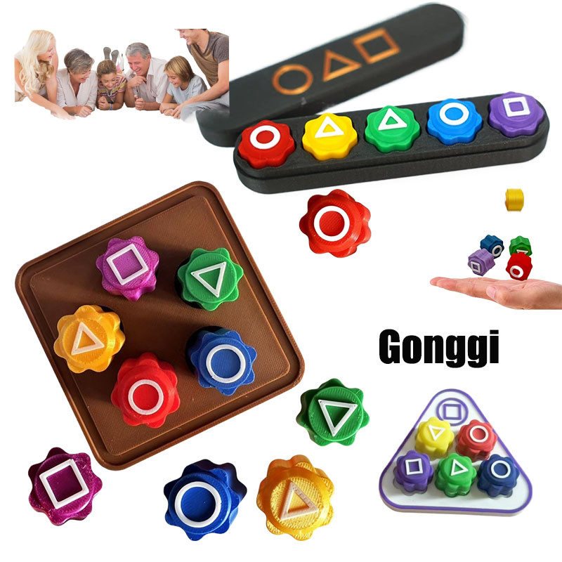 Gonggi Game Squid Game Gong Gi Toy Game Jack Stone Gongi Game Family ...