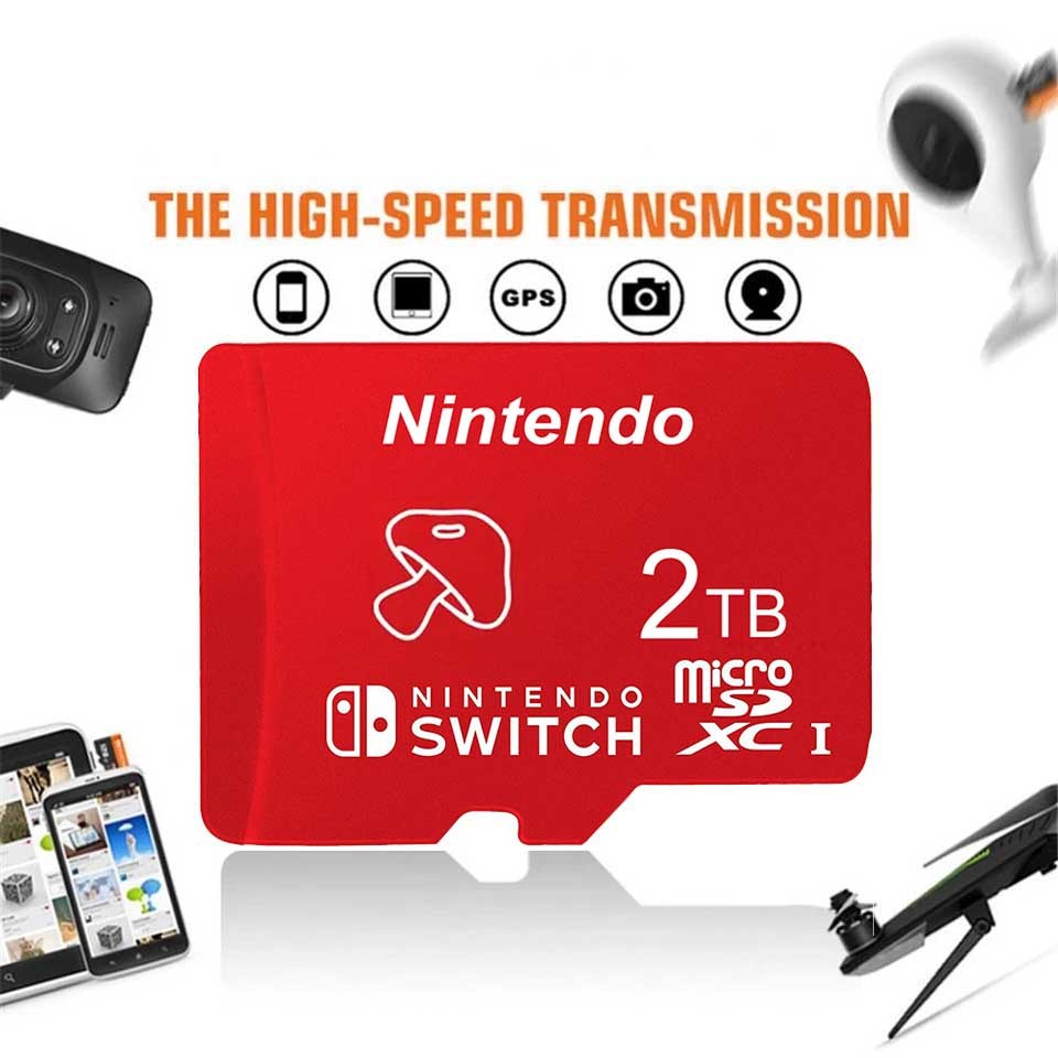 Nintendo Switch Memory Card micro Card 2TB 1TB 512GB 400GB 256GB 128GB ...
