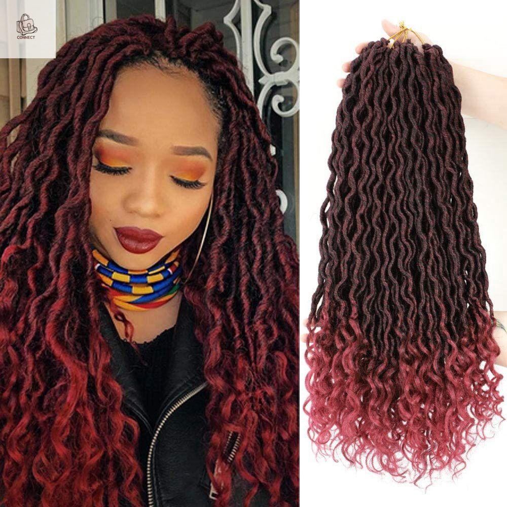 CONNECT Locs Crochet Hair, Passion Synthetic Goddess Faux Locks, Rock ...