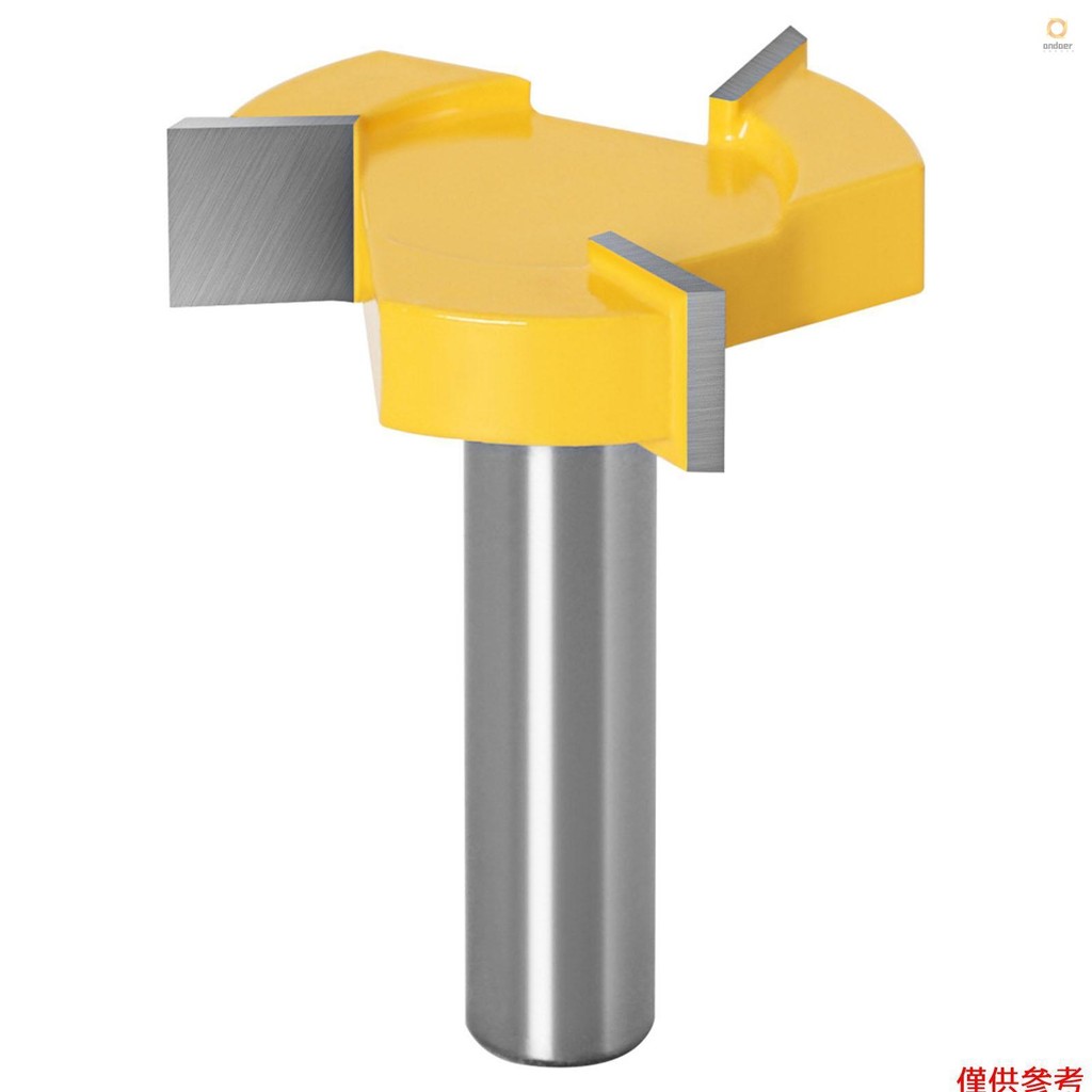 Spoilboard Surfacing Router Bits 1/2 inch Shank 3-Wings Slab Flattening ...