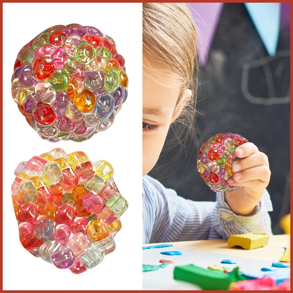 Sensory Stress Balls Calming Tool To Relieve Stress Colorful Elastic ...
