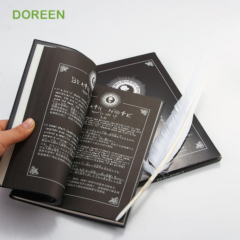 DOREEN Death Note Notebook School Role Playing Anime Diary Cartoon ...