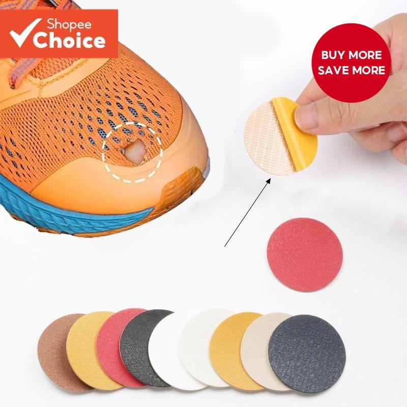 6 PCS Shoe Patches for Toe Holes - Adhesive Prevention Spliced Sewn ...