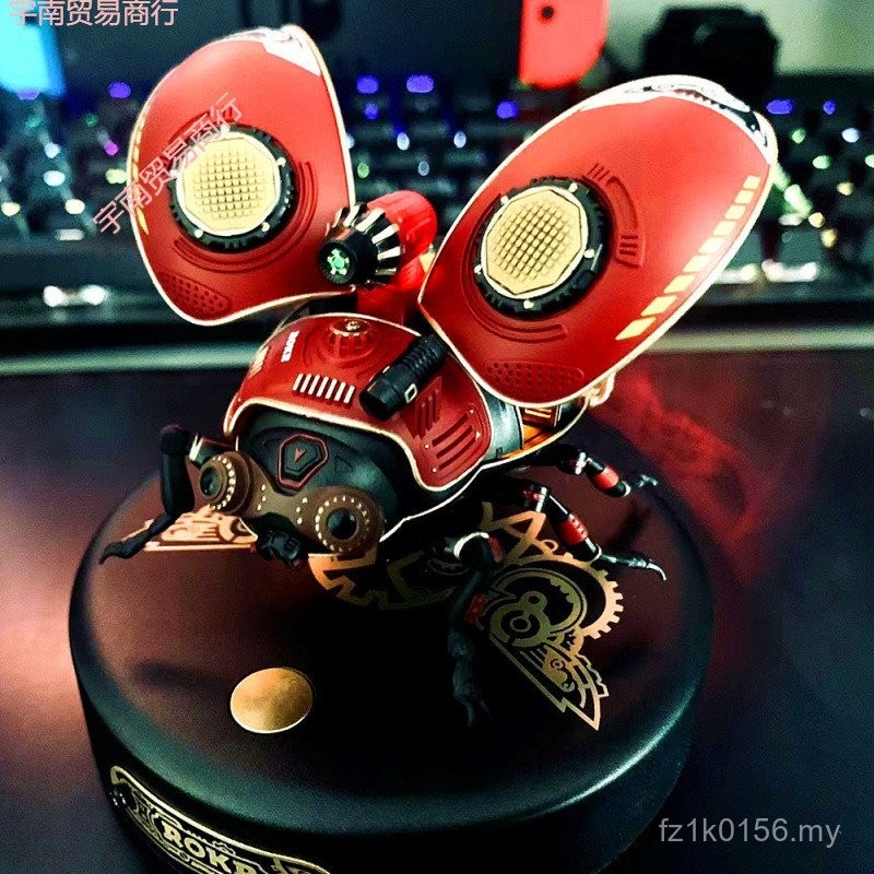 Mechanical Rhinoceros Beetle Machine Metal Beetle Reconnaissance Parts ...