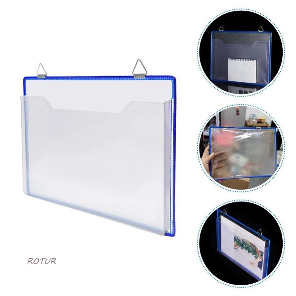 ROTUR File Folder, Wall Hanging Waterproof A4 Receipt Organizer ...
