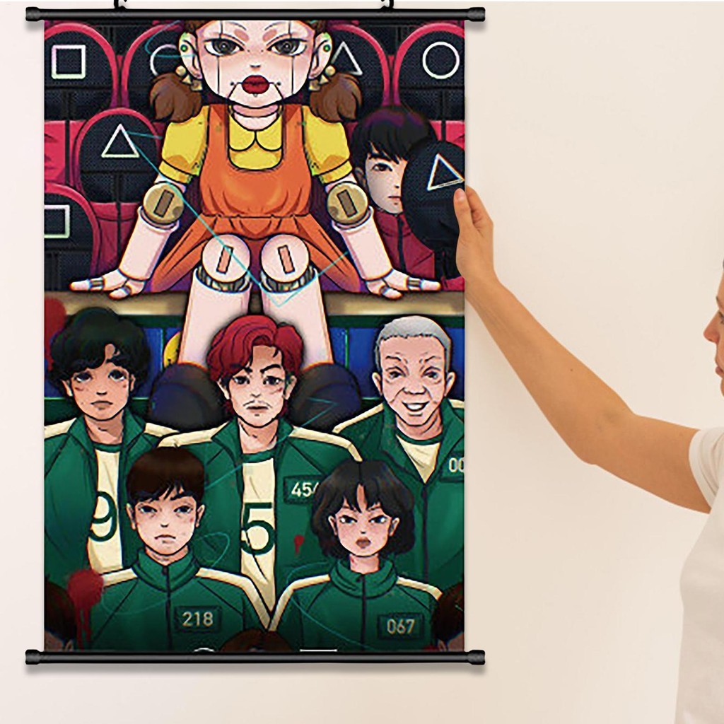 Squid Game 2 Poster Squid Game - TV Show Poster Wall Art Decoration ...