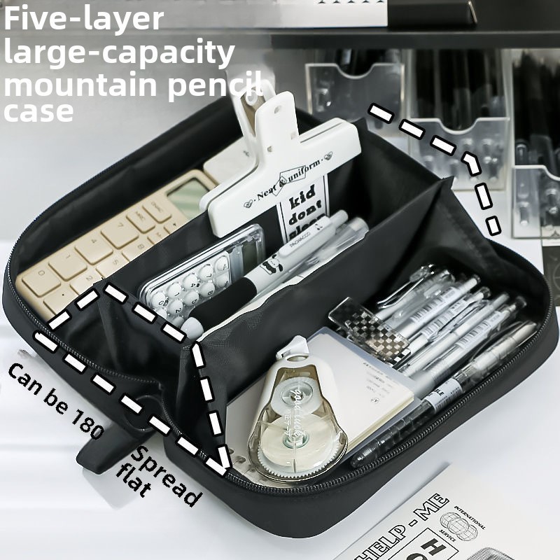 Back-to-School Stationery | High-Capacity Volcano Pencil Case | Unisex ...