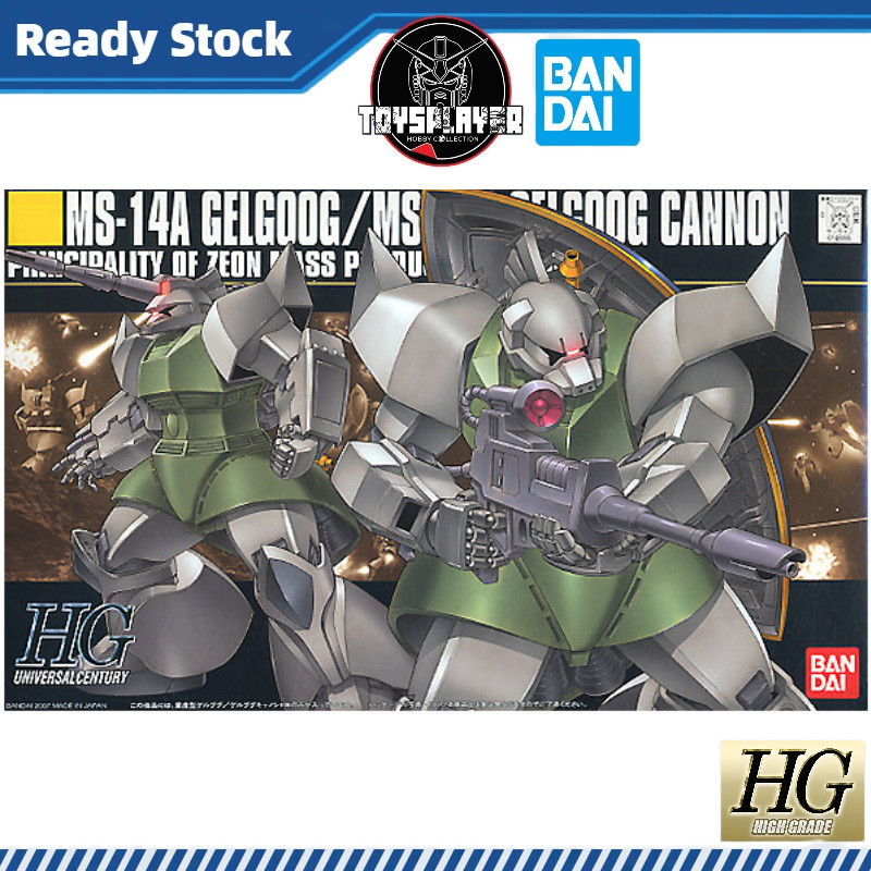 BANDAI HGUC 1/144 Gelgoog/Gelgoog Cannon Model Kits | Shopee Malaysia