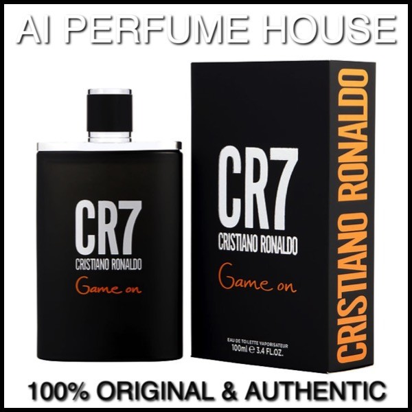 Cristiano Ronaldo CR7 Game On EDT 100ML [Original Perfume Men] | Shopee ...