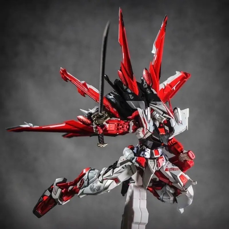 Designated Gundam Red Heresy+Jet Backpack+Shield Samurai Sword Gundam ...