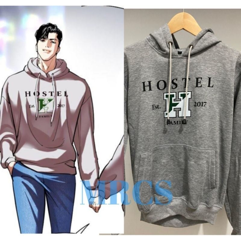 Cotton hoodie Hoodies Hostel New manhwa lookism/hoodie Jacket lookism M ...