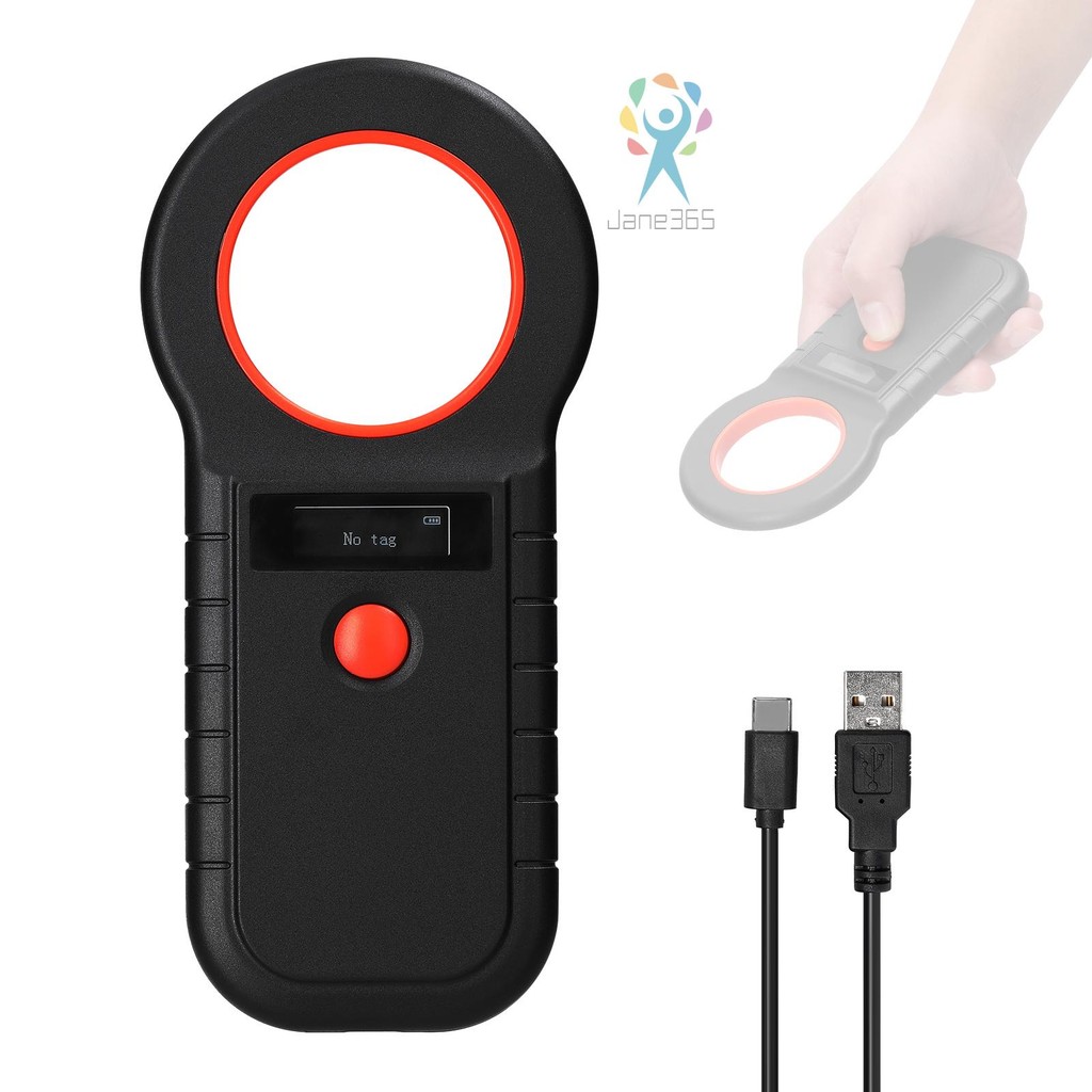 Pet Microchip Reader Scanner Wireless RFID Handheld Chip Scanner ...