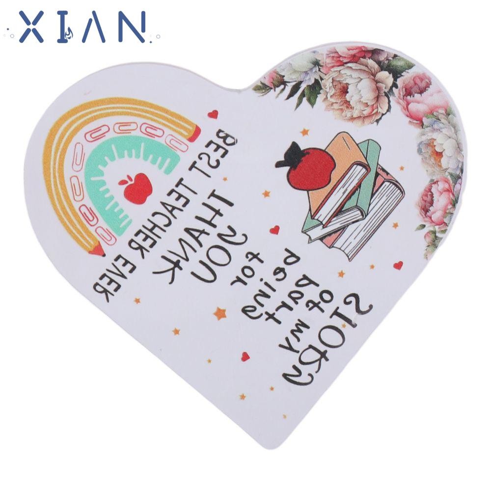 XIANEE Thank You for Teacher Commemorative Gift, Romantic Acrylic ...