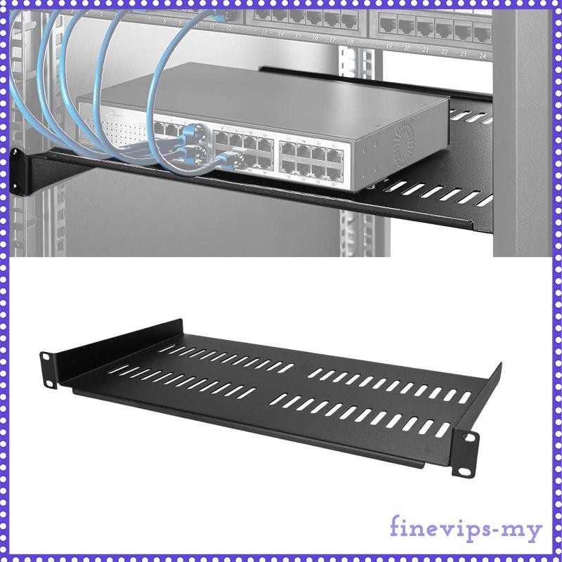 [FinevipsMY] Server Bracket 44 lbs/20 kg 1U Server Rack Shelf for ...