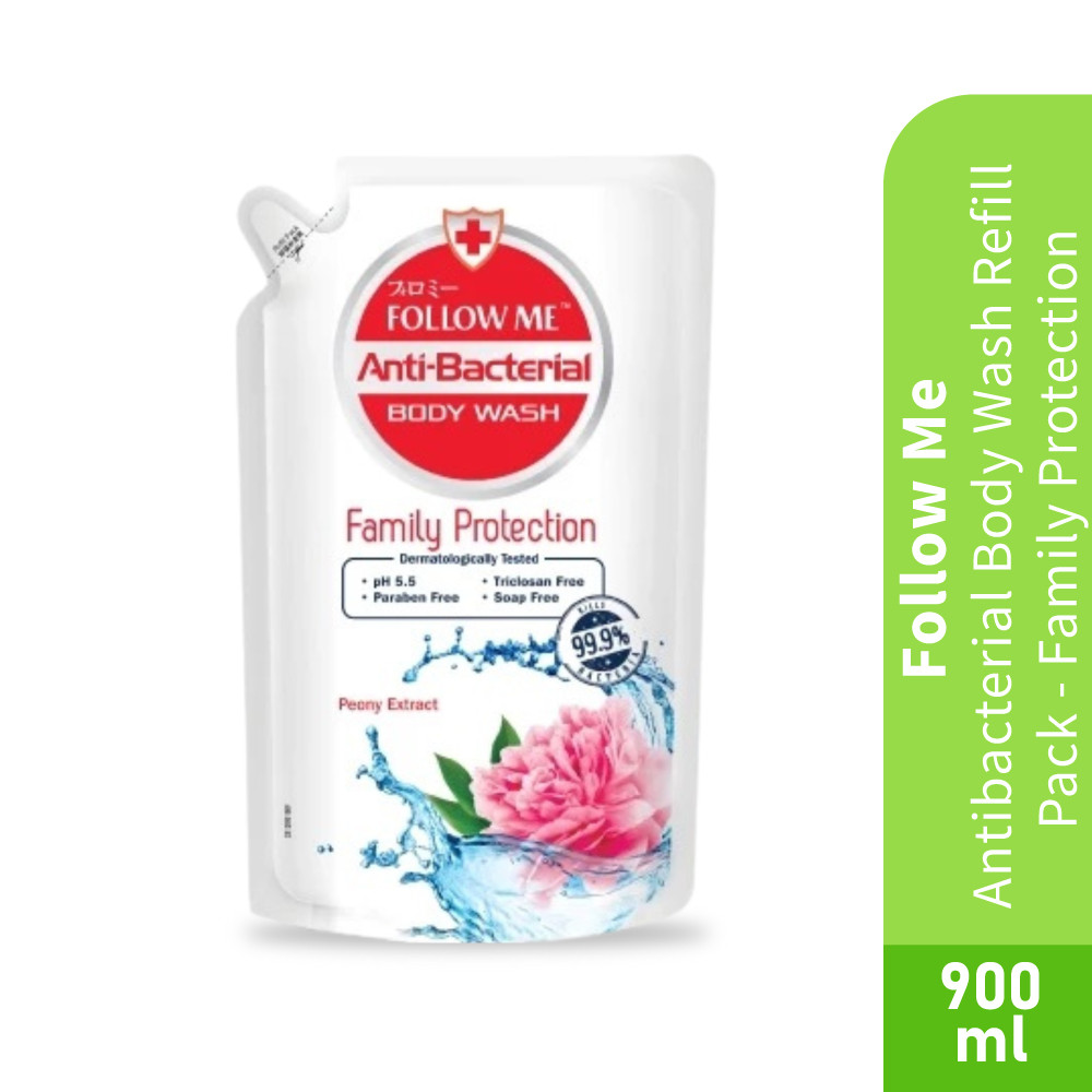 FOLLOW ME Antibacterial Body Wash Refill Pack For Family Protection ...