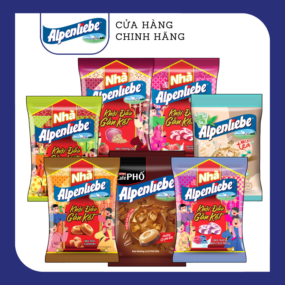 Alpenliebe Hard Candy (Small Pack) with rich flavor of Caramel ...