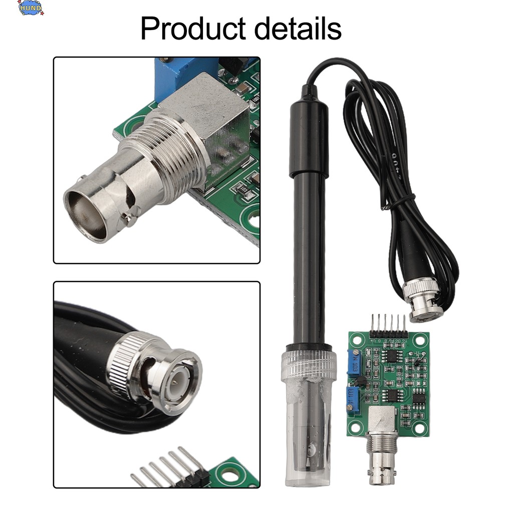 [HUND} Sensitivity PH Sensor Kit for Arduino with PH Electrode Probe and PH module | Shopee Malaysia
