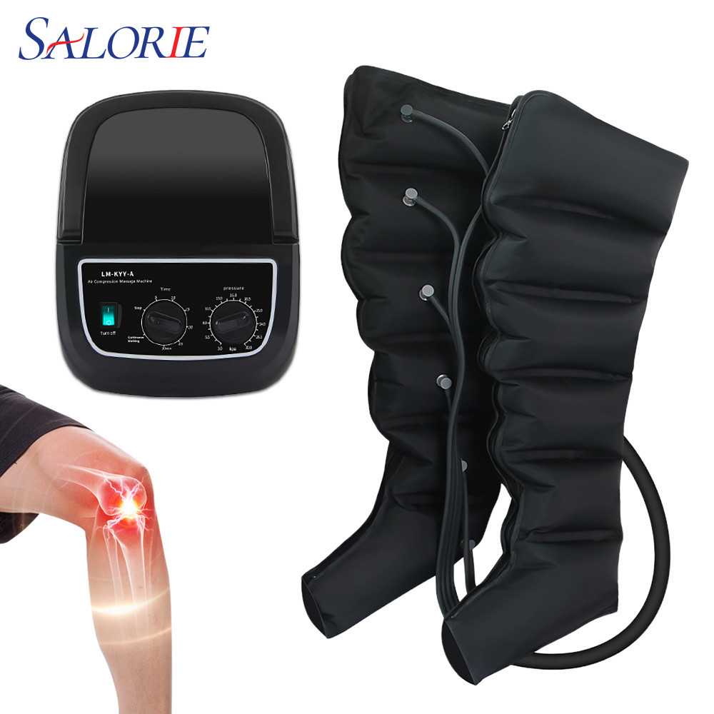 Salorie Leg Massager Air Wave Massage Vibration Compression Leg Arm ...