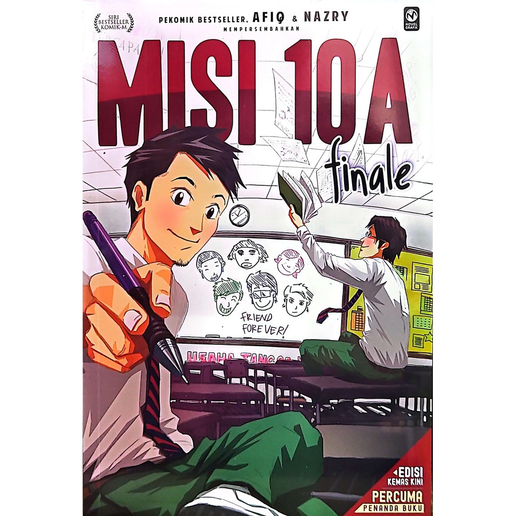 Komik M: Misi 10A Finale (Edisi Kemaskini) | Shopee Malaysia