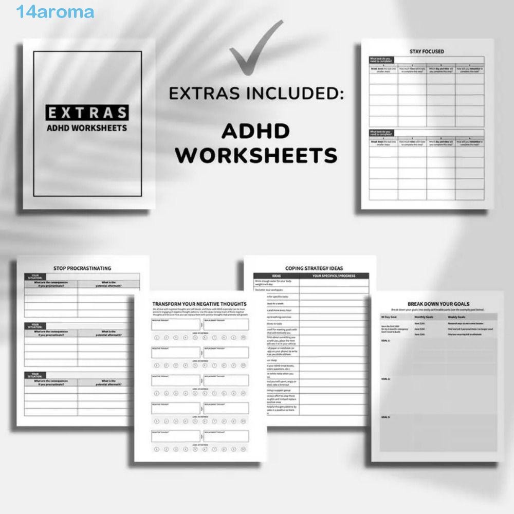 AROMA Planner Daily Organizers, A5 148 Pages 2025 Planner Notebooks ...