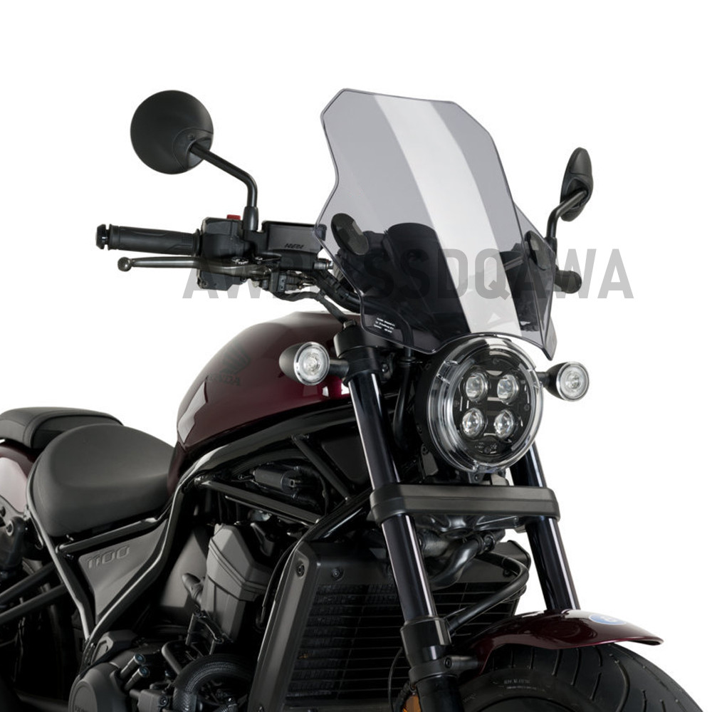 Motorcycle Adjustable Wind Screen Windshield For HONDA CMX1100 REBEL ...