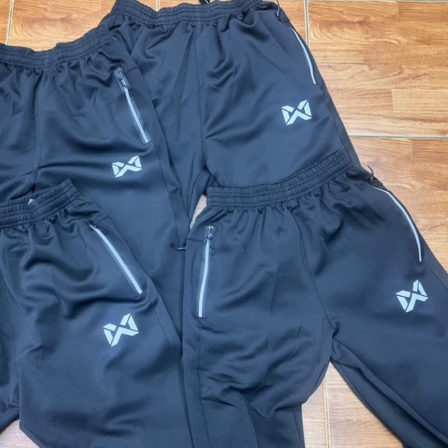 LIKZS X Warrix Track Bottom Yoga Slim Fit Stretches Zip Kaki Football ...