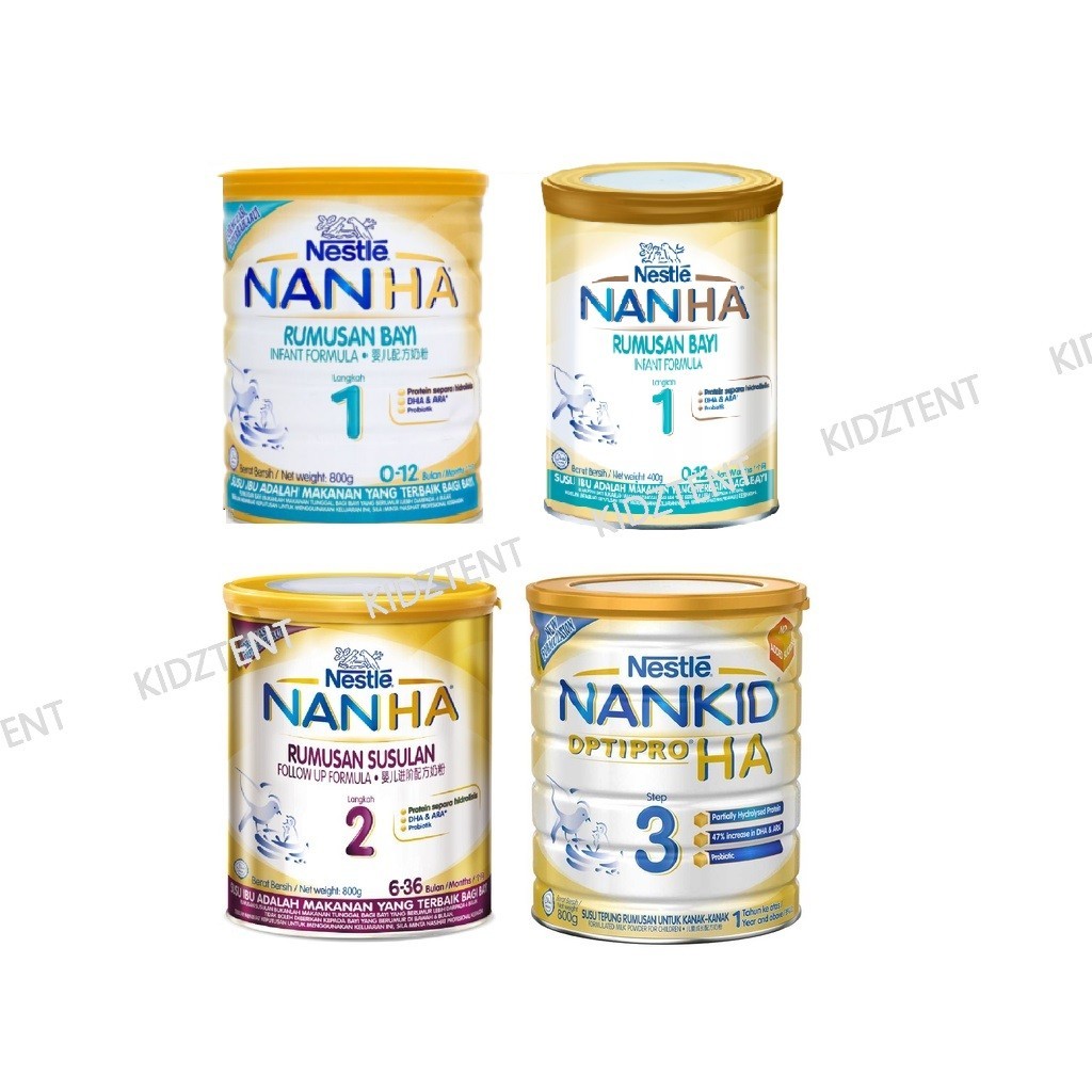 Nestle NAN HA Rumusan Bayi Langkah 1 (0-12b) / Langkah 2 (6-36b ...
