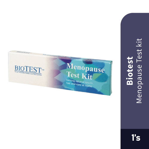 BIOTEST Menopause Test Kit 1's - Health Care , Medical Supplies, Test ...
