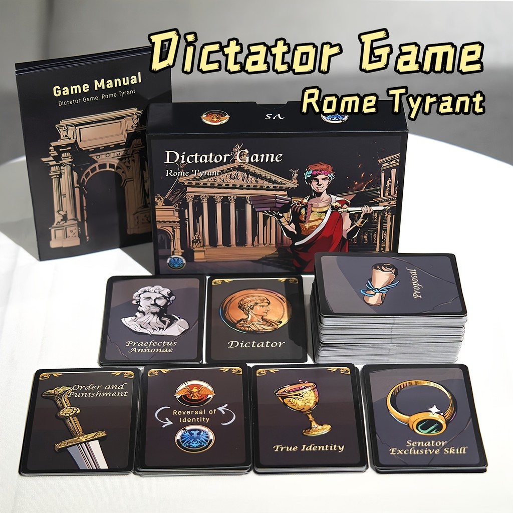 Dictator Game: Rome Tyrant Strategy Board Game of Loyalty and Betrayal ...