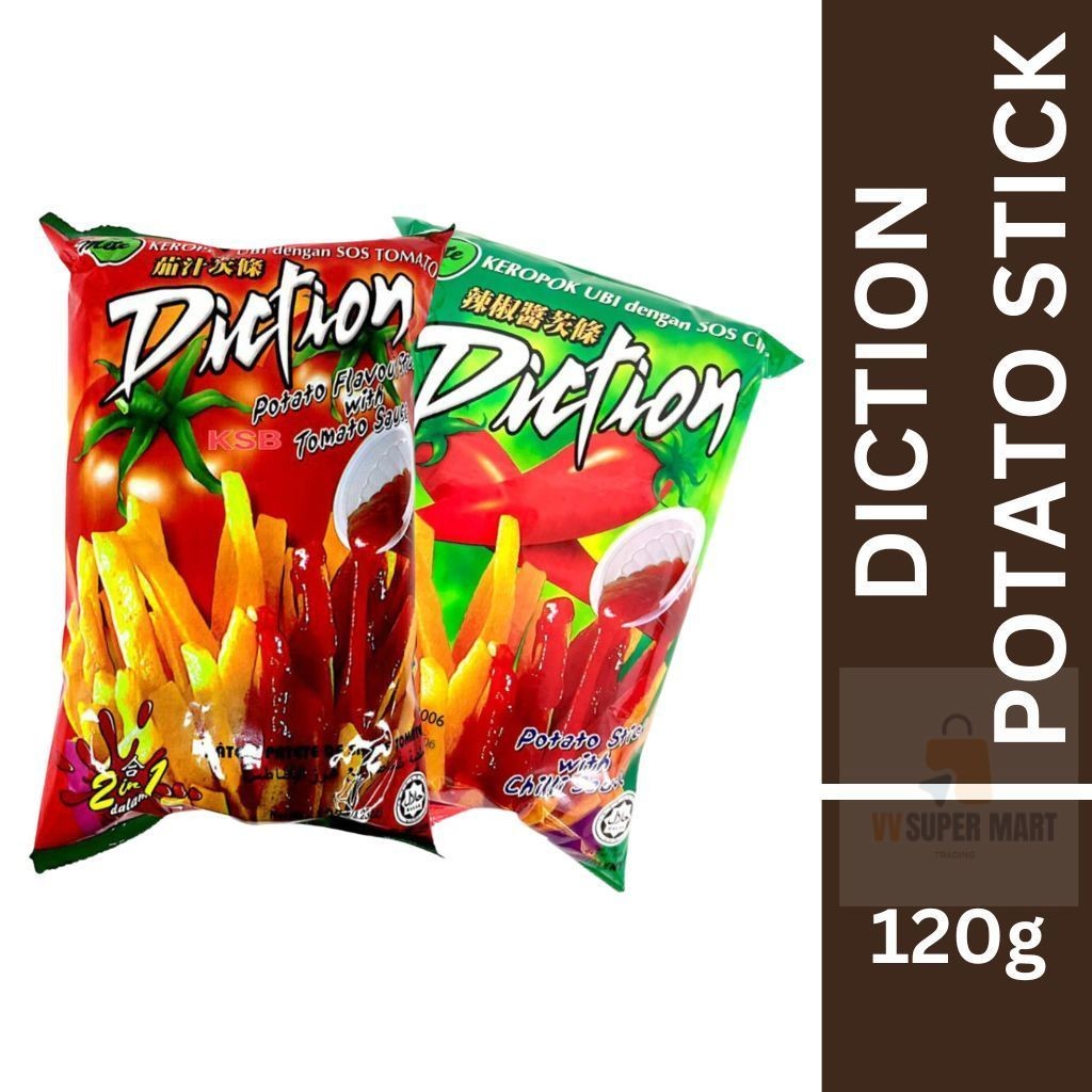 DICTION Potato Stick Chilli / Tomato (120g) | Shopee Malaysia