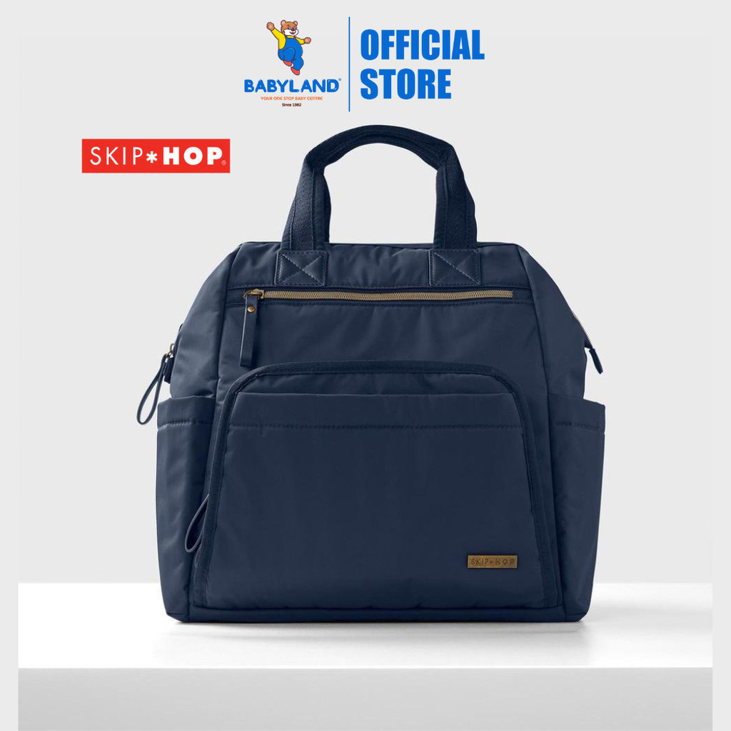Skip Hop Mainframe Wide Open Diaper Backpack - Midnight Navy | Shopee ...