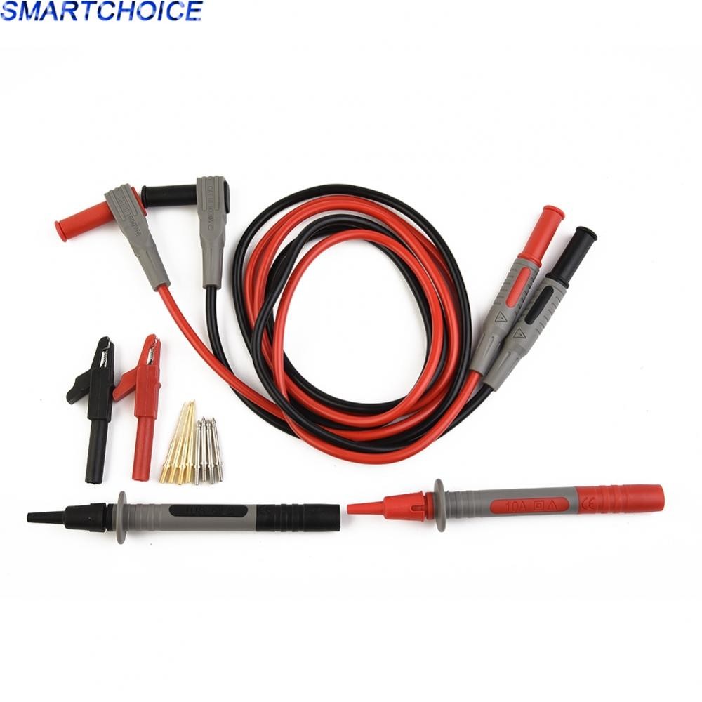 12 IN 1 Multimeter Test Clip Lead Kit Heavy Duty Banana Tester Probe ...