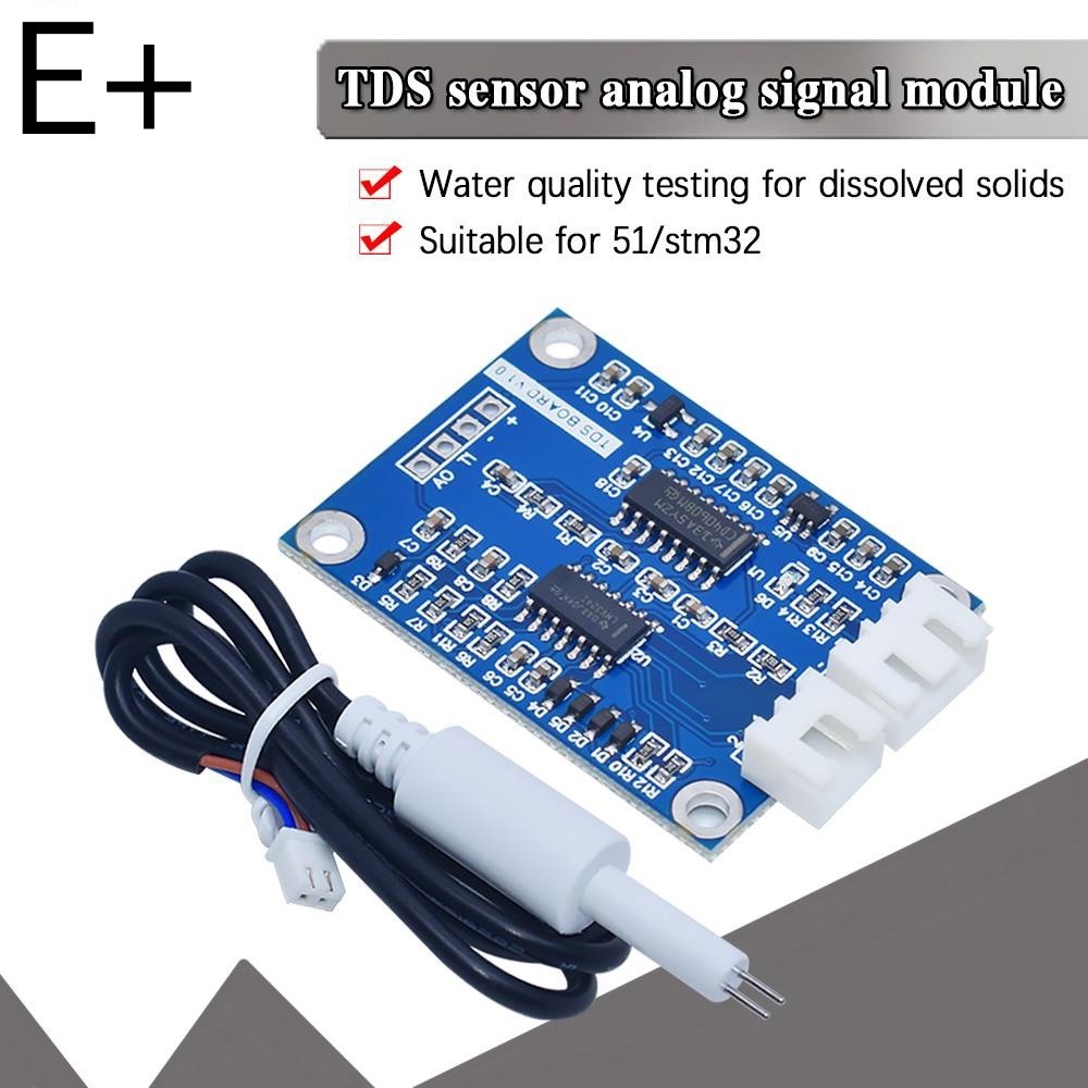 TDS Sensor Module Dissolved Solids Analog Signal Soluble Solid Water ...