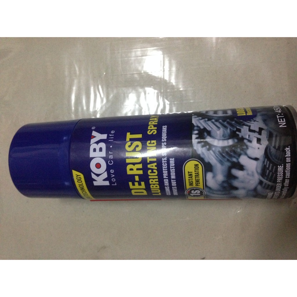 DE-RUST ANTI KARAT LUBRICATING SPRAY(KOBY) | Shopee Malaysia