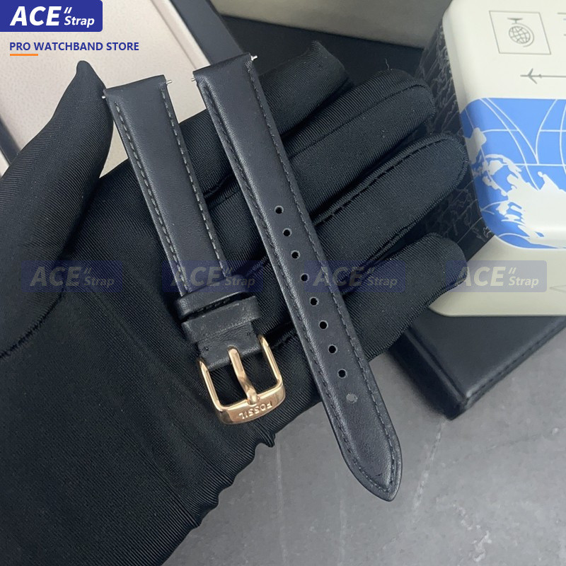 Tali Jam FOSSIL 16mm Watch Strap Leather Apply to ES4092 ES3913 ES4260 ...