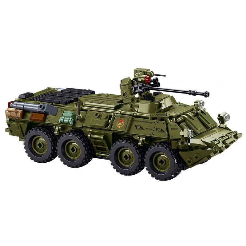 New Product Building Blocks Heavy Military Series Main Battle Base Tank ...