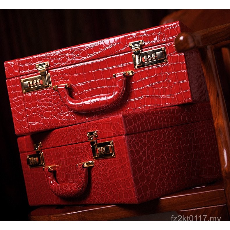 Red Box For Dowry Wedding Xiuhe Box Official Box Dowry Gift Bride Color ...