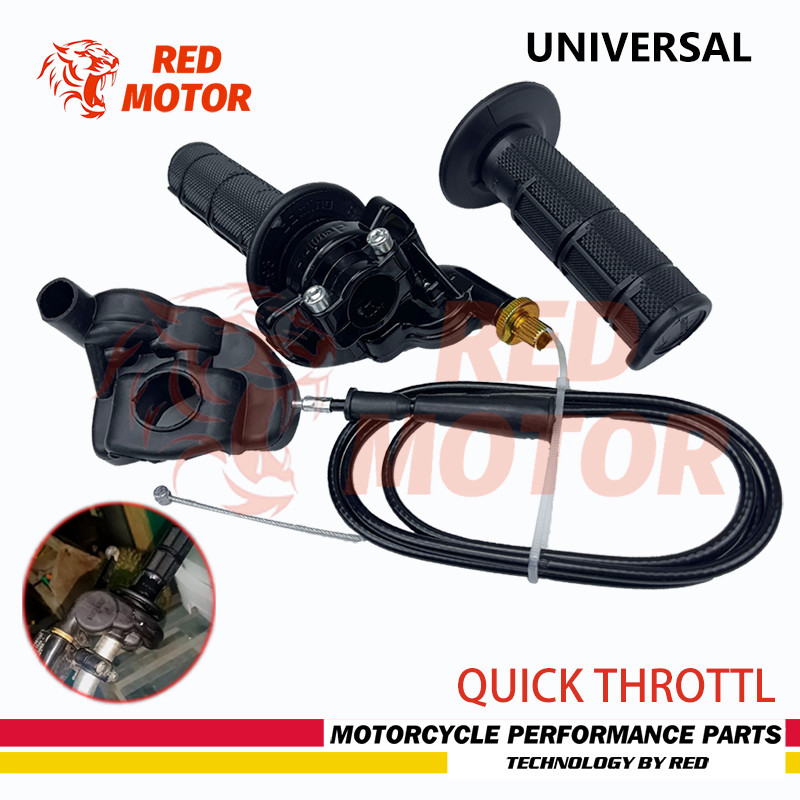 UNIVERSAL W/CABLE QUICK THROTTLE DOMINO | Shopee Malaysia