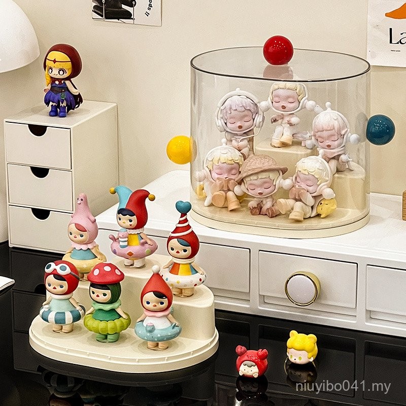 My Blind Box Display Box Popmart Cute Pellets Anti-dust Acrylic Display ...