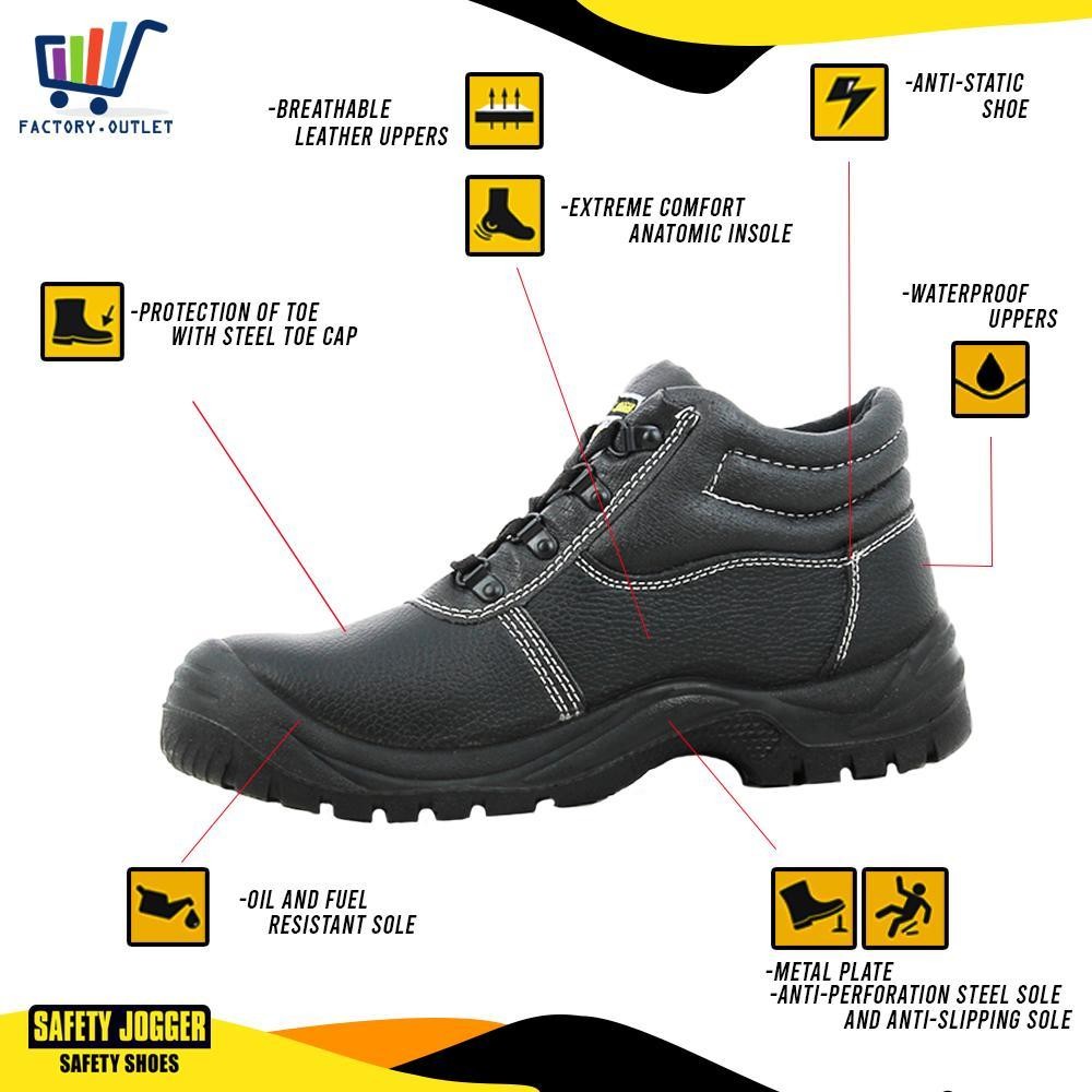 MY《BEST DEAL》SAFETY JOGGER SAFETY BOOT SAFETY SHOES MEN HIGH CUT ...