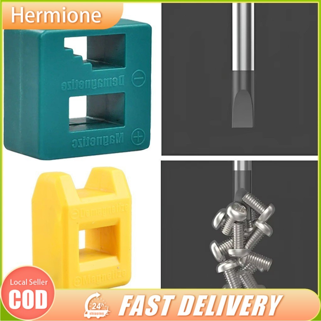 Plus Magnetic Degausser Screwdriver Magnetizer Demagnetizer Block High ...