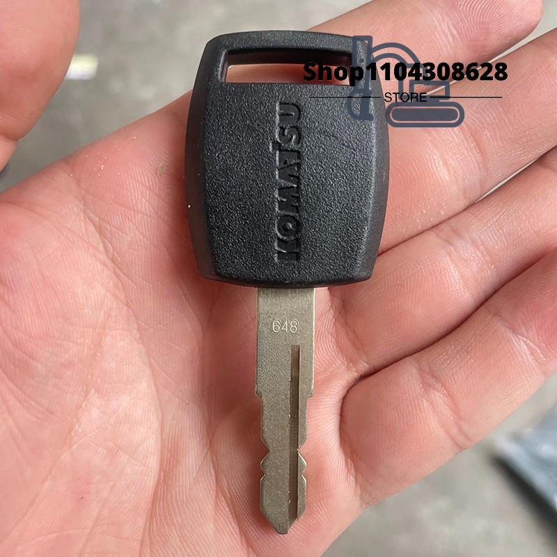 Excavator Ignition Key 648 with Chip for KOMATSU PC200 PC60 PC70 PC80 ...