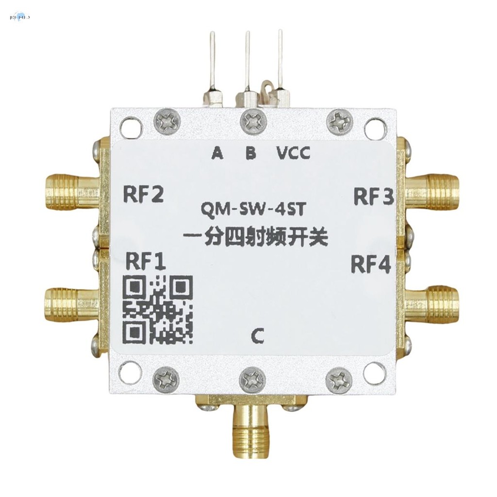 0.1-6GHz RF Switch SP4T RF Switch High Isolation 1/4 Microwave Electronic Switch RF Switch ...
