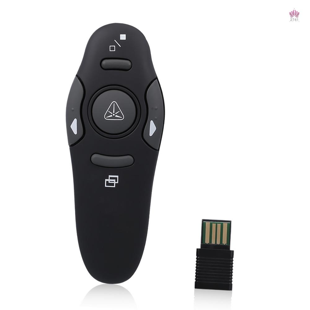 Usb Wireless Receiver Laser Pointer Usb Presenter Red Laser Wireless ...