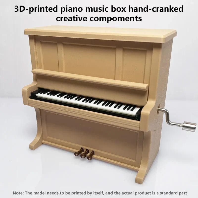 For Bambu Lab P1/X1/A1/A1 MINI Piano Music Box Kit 3D Printer Model Kit ...