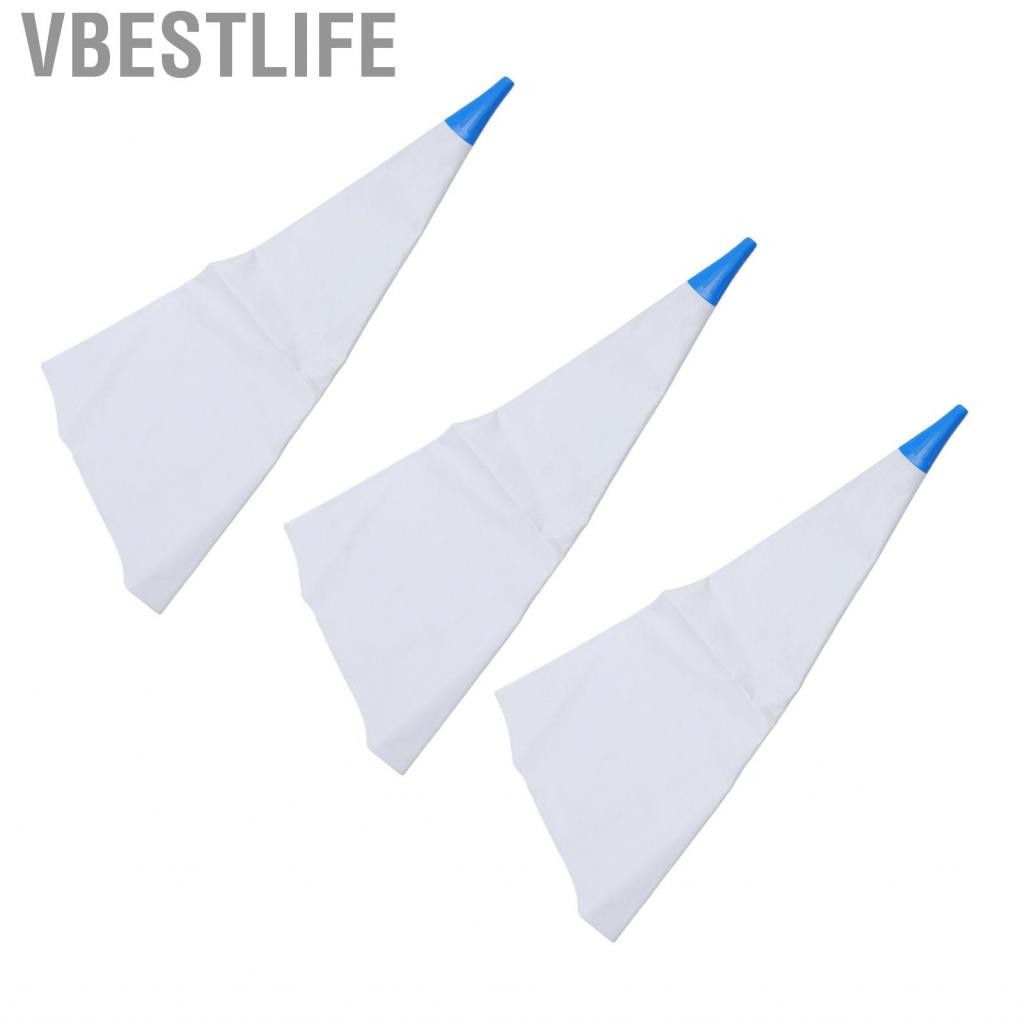 VBESTLIFE FILFEEL Tile Grout Bag Set PVC Cement Sealer Tear Punch ...