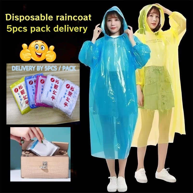 Portable raincoat easy small pack pocket raincoat disposable raincoat ...
